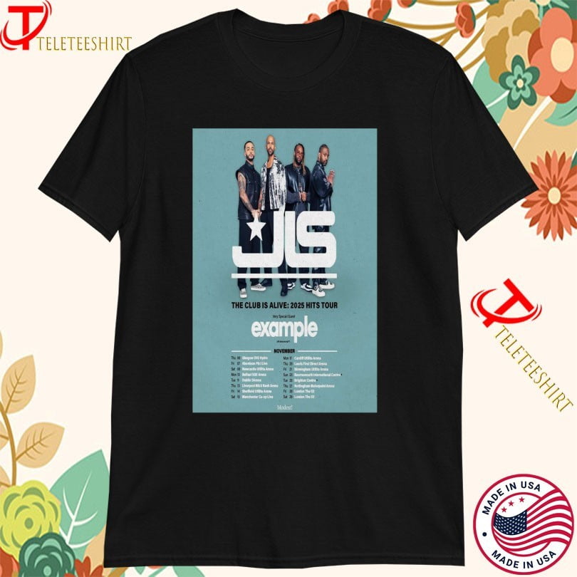 JLS The Club Is Alive 2025 Hits Tour T-Shirts - Walmart.com