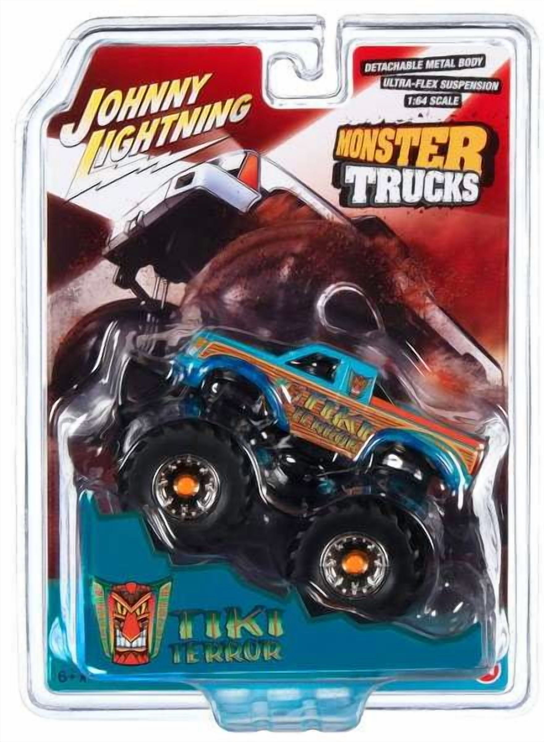Tiki Terror Monster Truck "Who do Voo Doo?" with Black Wheels and ...