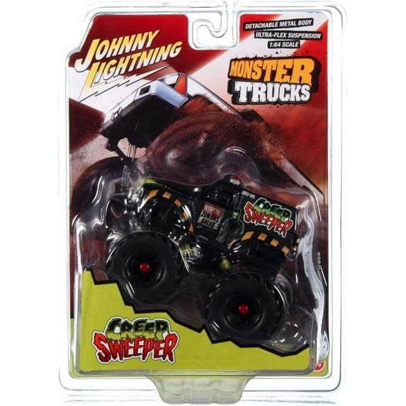 Johnny Lightning Monster Trucks Creep Sweeper Diecast Car - Walmart.com