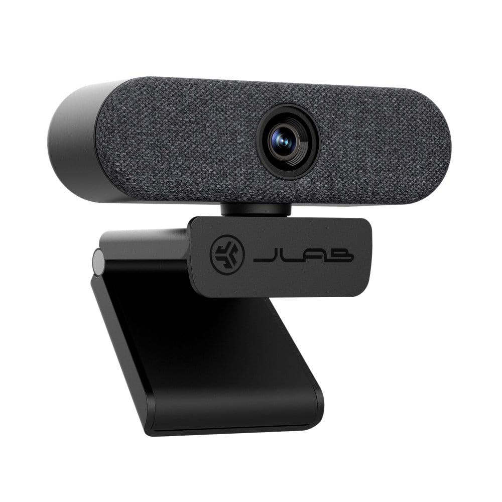 JLab Epic Cam USB HD Webcam, Black with Optional White Face Plate, Full ...
