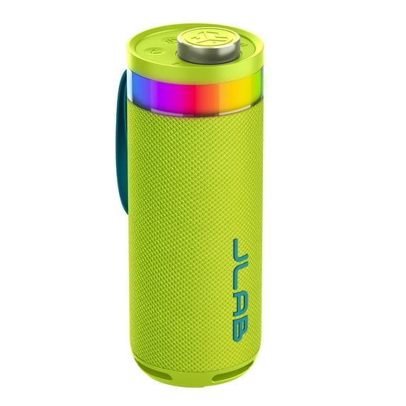 JLab GO Party Speaker - Lime; Bluetooth Portable Speaker with RGB ...