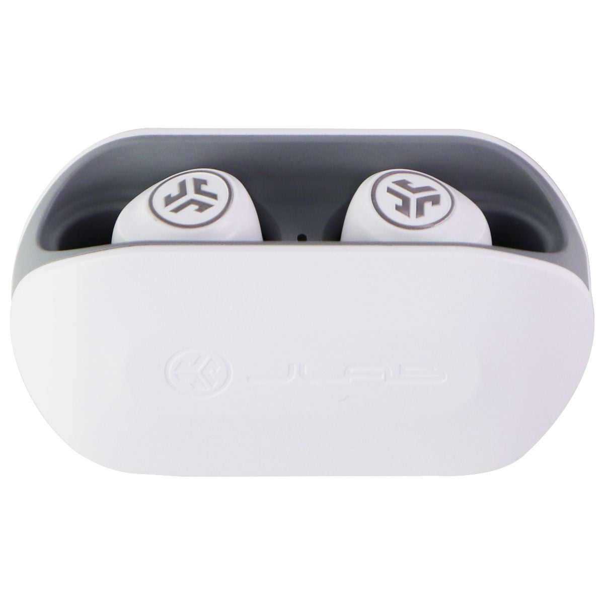 JLab Go Air True Wireless Bluetooth Earbuds + Charging Case - White ...