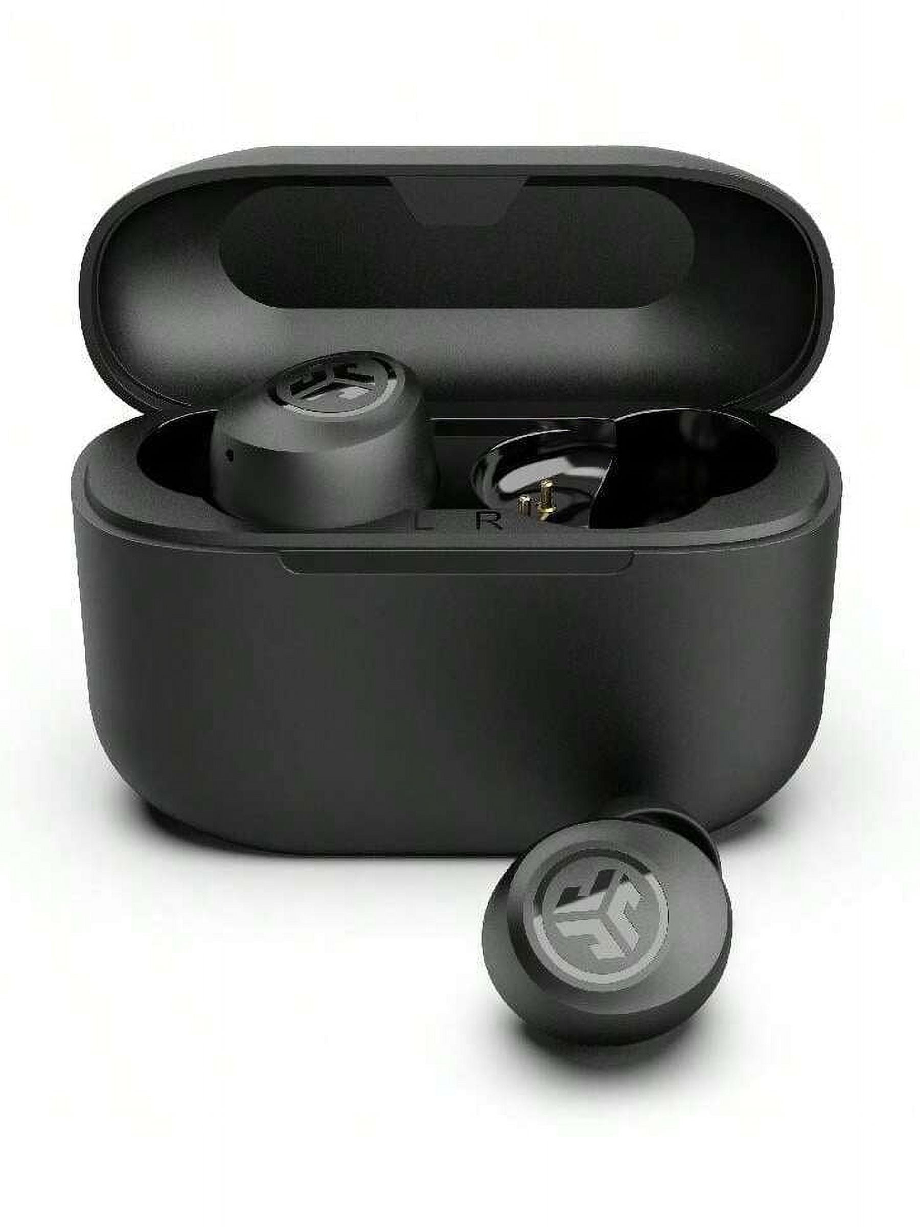 Wireless Bluetooth Earbuds + USB Charging Case, Dual Connect, IPX4 Sweat Resistance, Bluetooth 5 ...