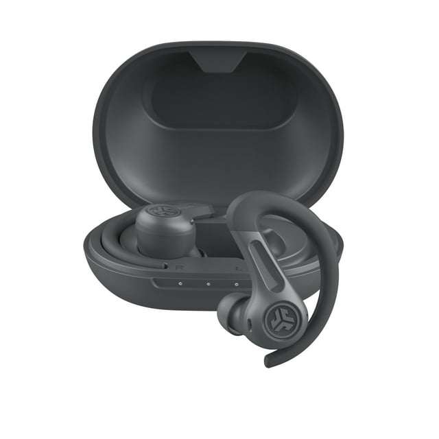 JLab JBuds Sport ANC 4 True Wireless Earbuds, Graphite, Hybrid ANC ...