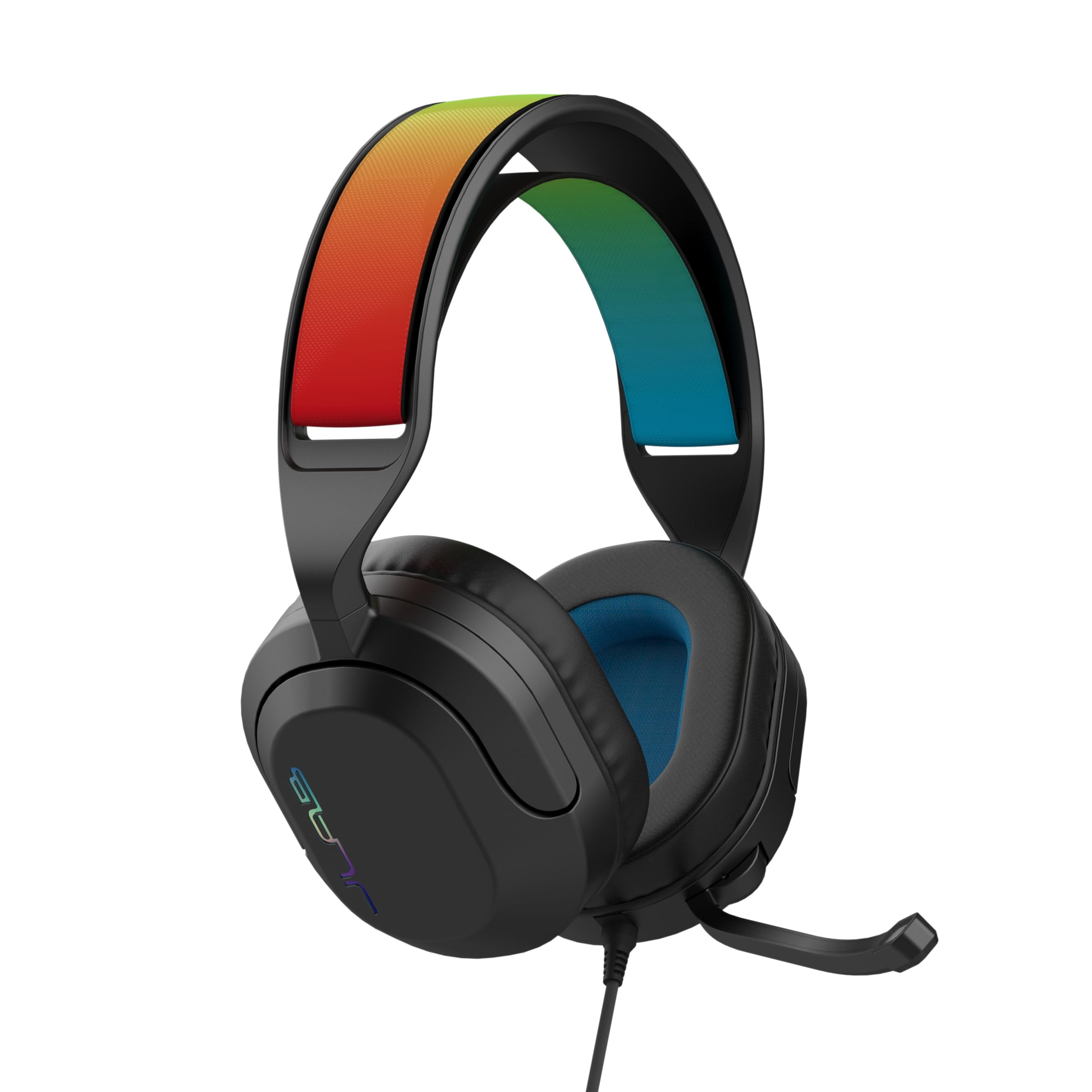 JLab Nightfall Gaming Headset with Near-Field Directional Flip-to-Mute ...