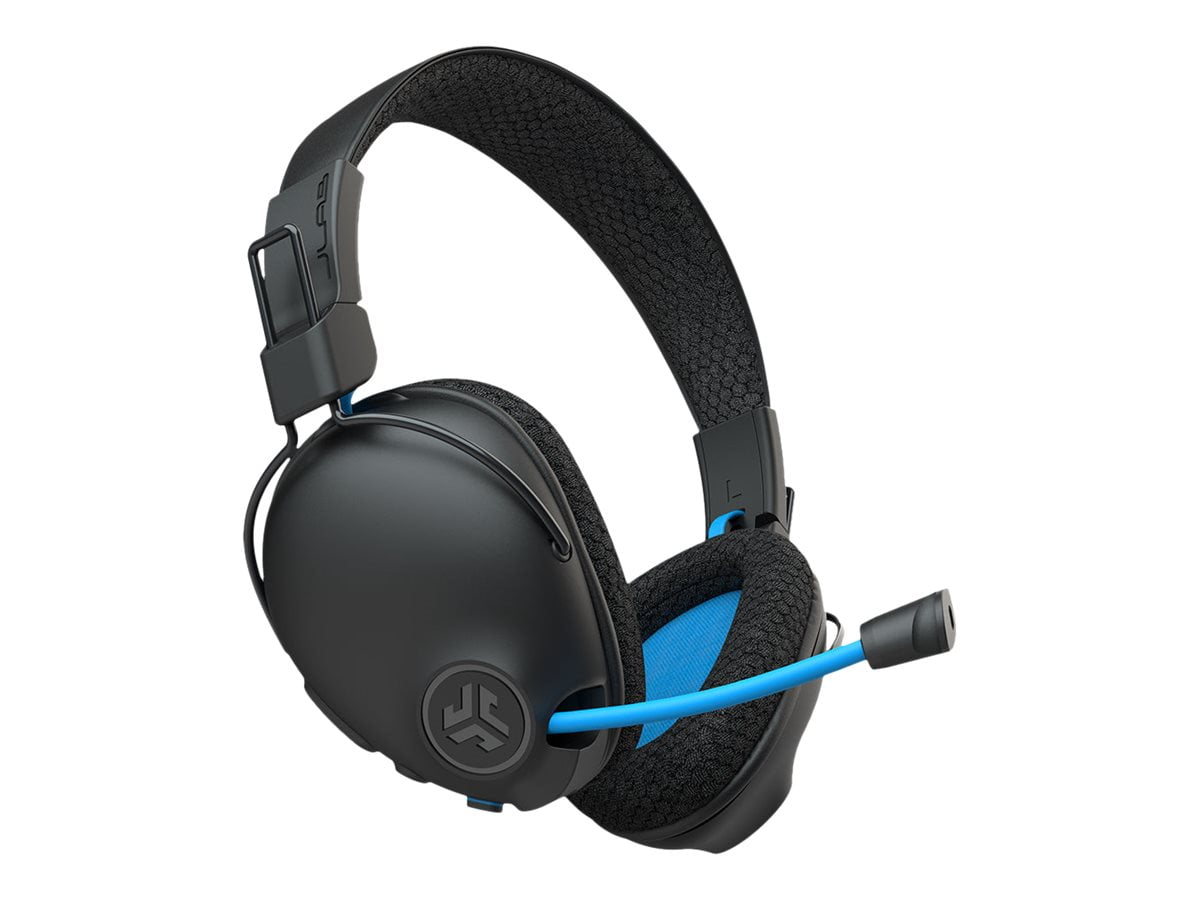 JLab Play Pro Gaming Wireless Over-Ear Headset with Boom Mic - Black ...