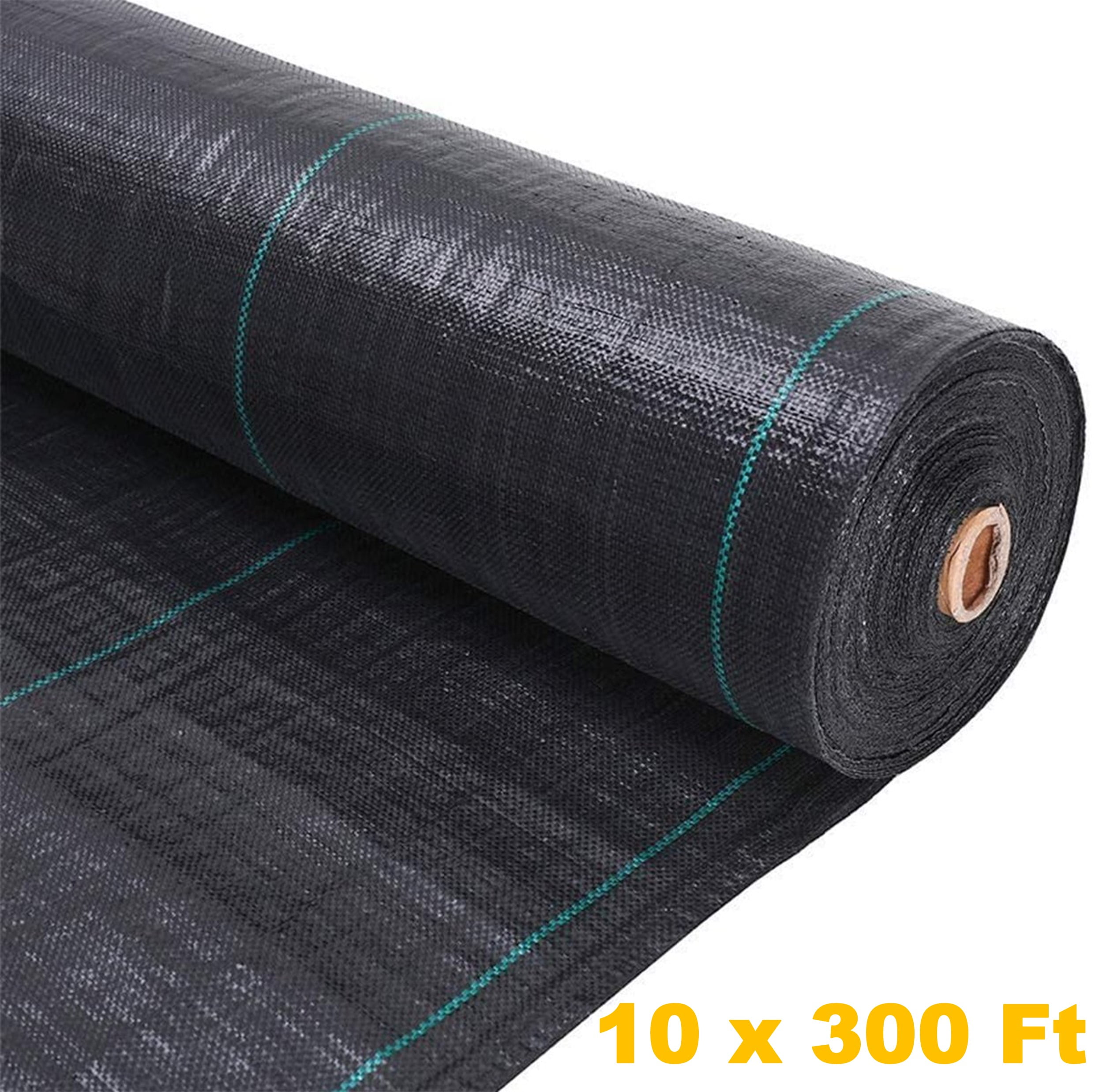 JM Gardens Heavy-Duty Weed Blocker, 10ft x 300ft Landscape Fabric, Weed ...