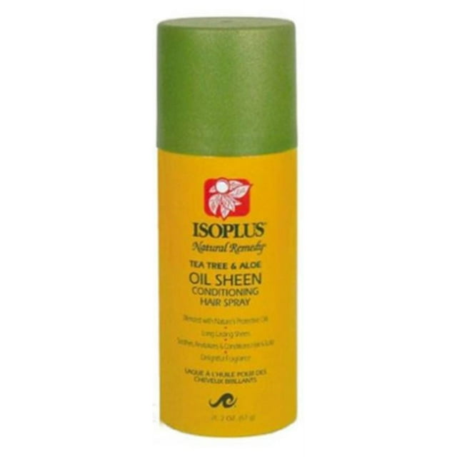 JM Products Isoplus Natural Remedy Oil Sheen Conditioning Hair Spray, 2 ...
