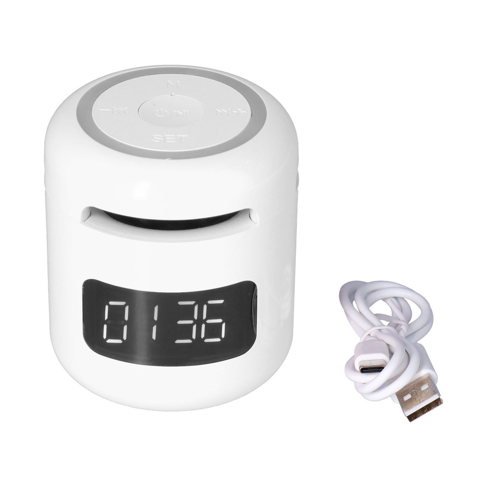 JM01 BT Clock Speaker Multifunctional Adjustable Portable BT Clock ...