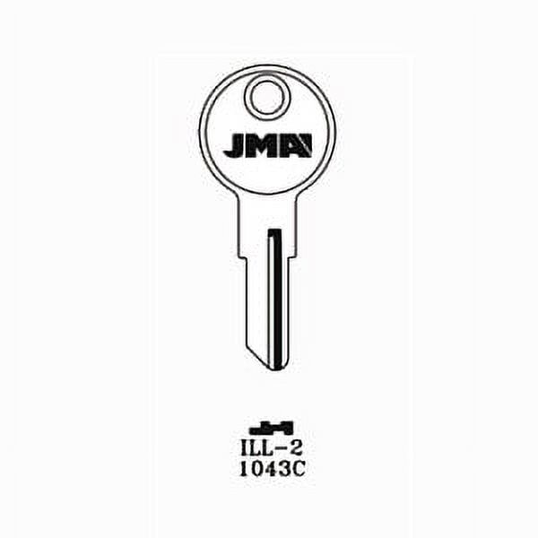 JMA ILL-2 Key blank, Illinois 1043C (10-Pack) - Walmart.com