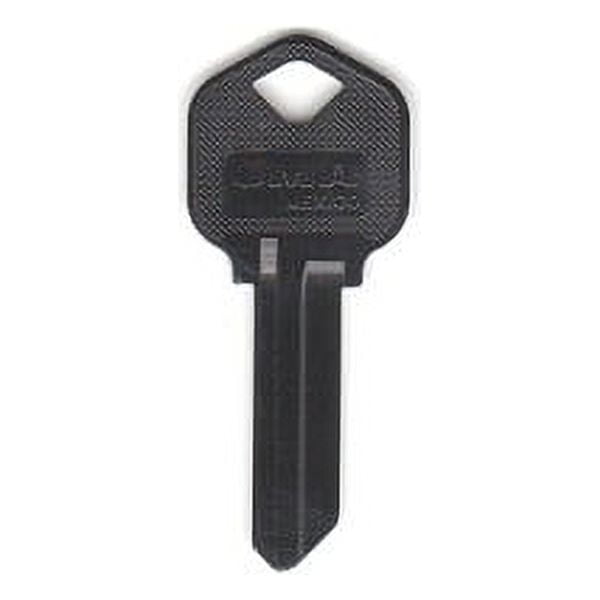 JMA KWI-1.ABK Aluminum Black Key Blank Replacement for Kwikset KW1 (10 ...