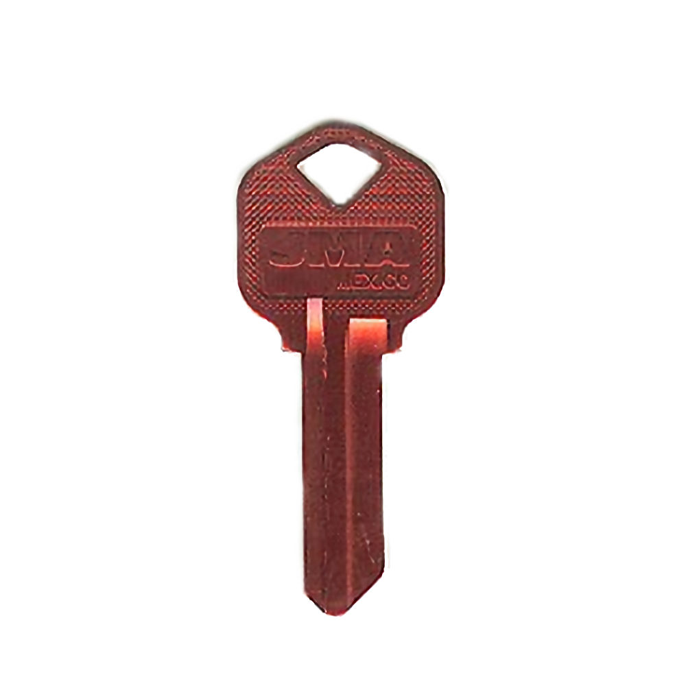JMA KWI-1AL.RE Aluminum Key blank, Replacement for Kwikset KW1 Red (10 ...