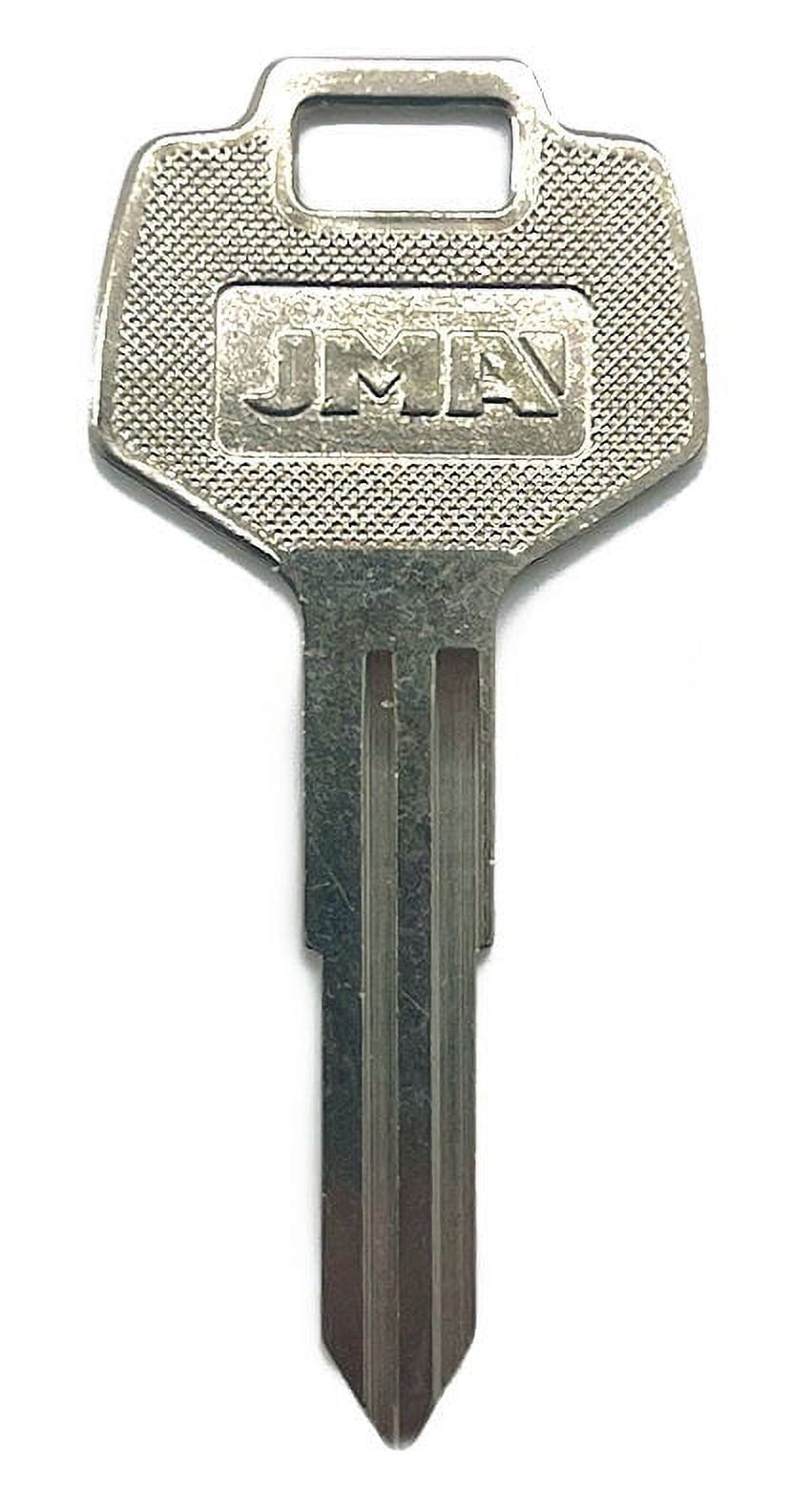 JMA Uncut Key Blank Fits for Nissan Infiniti - DA25 - X123 - DAT-12 (10 ...