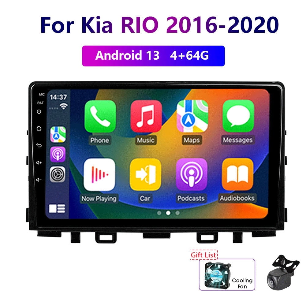 Kia RIO YB KX Cross 2016-2020 Wireless Carplay, Android 13 4-64GB, Car Stereo, GPS WIFI ...