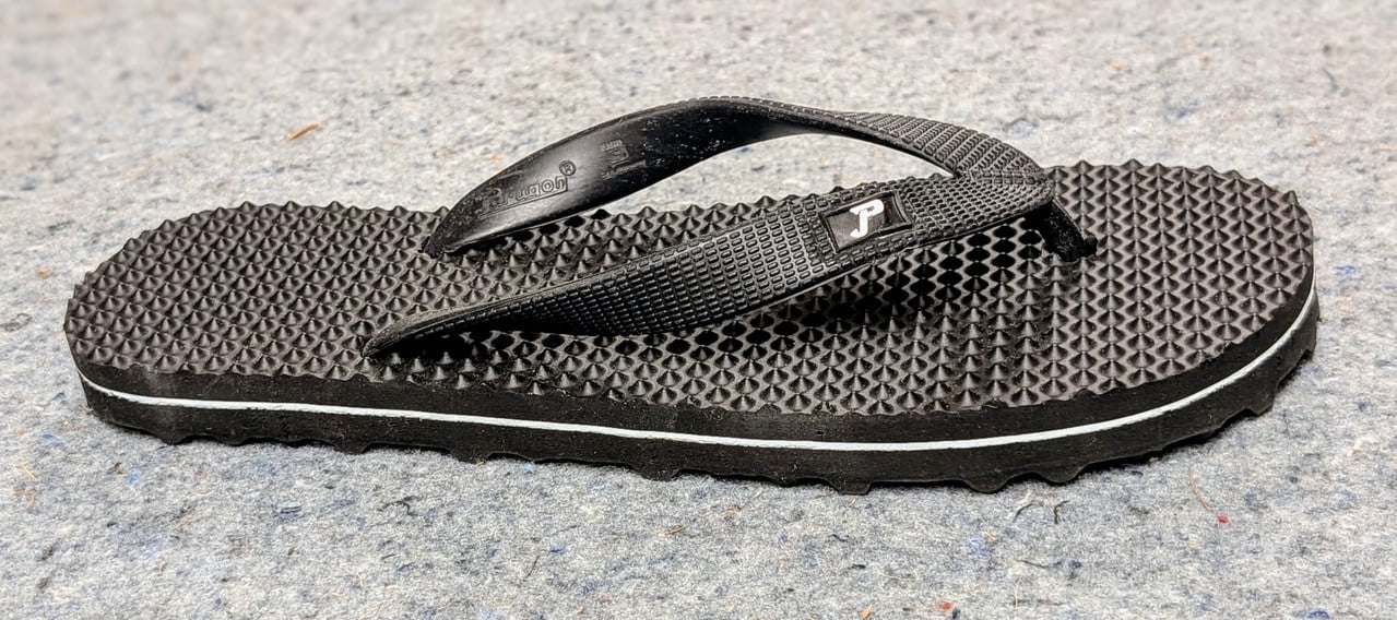 JMAT - Paragon Men's Slip-Resistant Thong Slippers, Flat Heel Platform ...