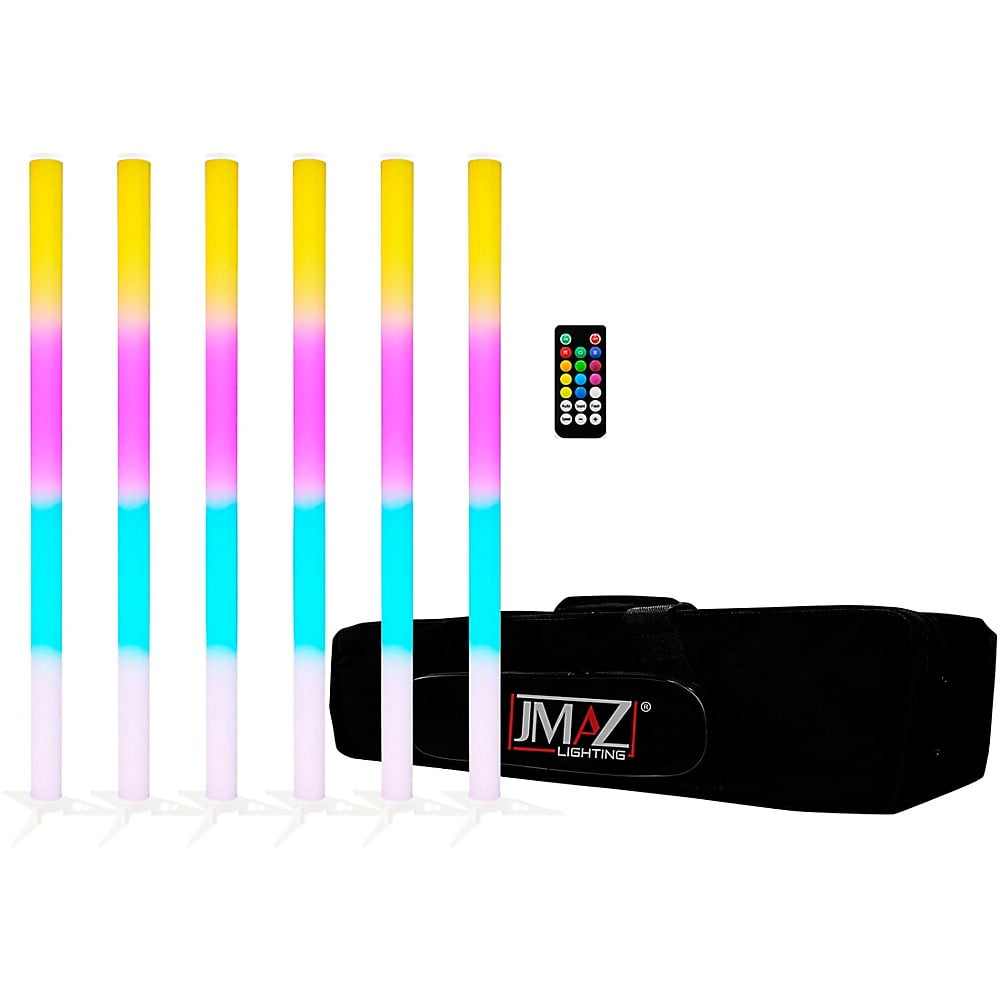 JMAZ Lighting JZ2006 Galaxy Tri Color LED Tube Light - Pack of 6 ...