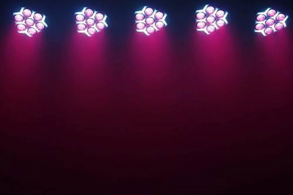 JMAZ Lighting Radiant Par TRON7 RGBAW+UV LED Effect Wash Light ...