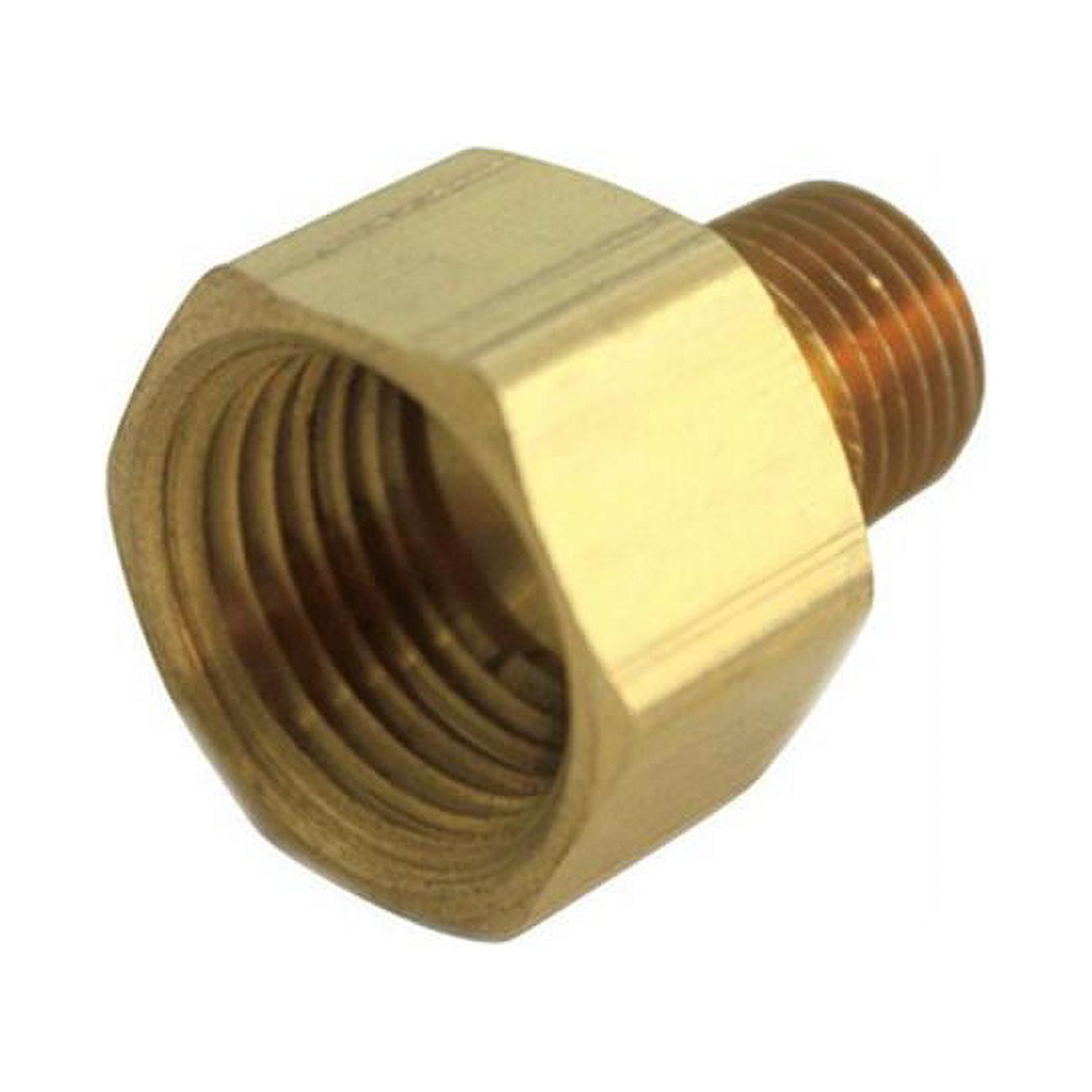 JMF 4505269 0.37 FPT x 0.25 in. MPT Pipe Adapter in Lead Free Brass ...