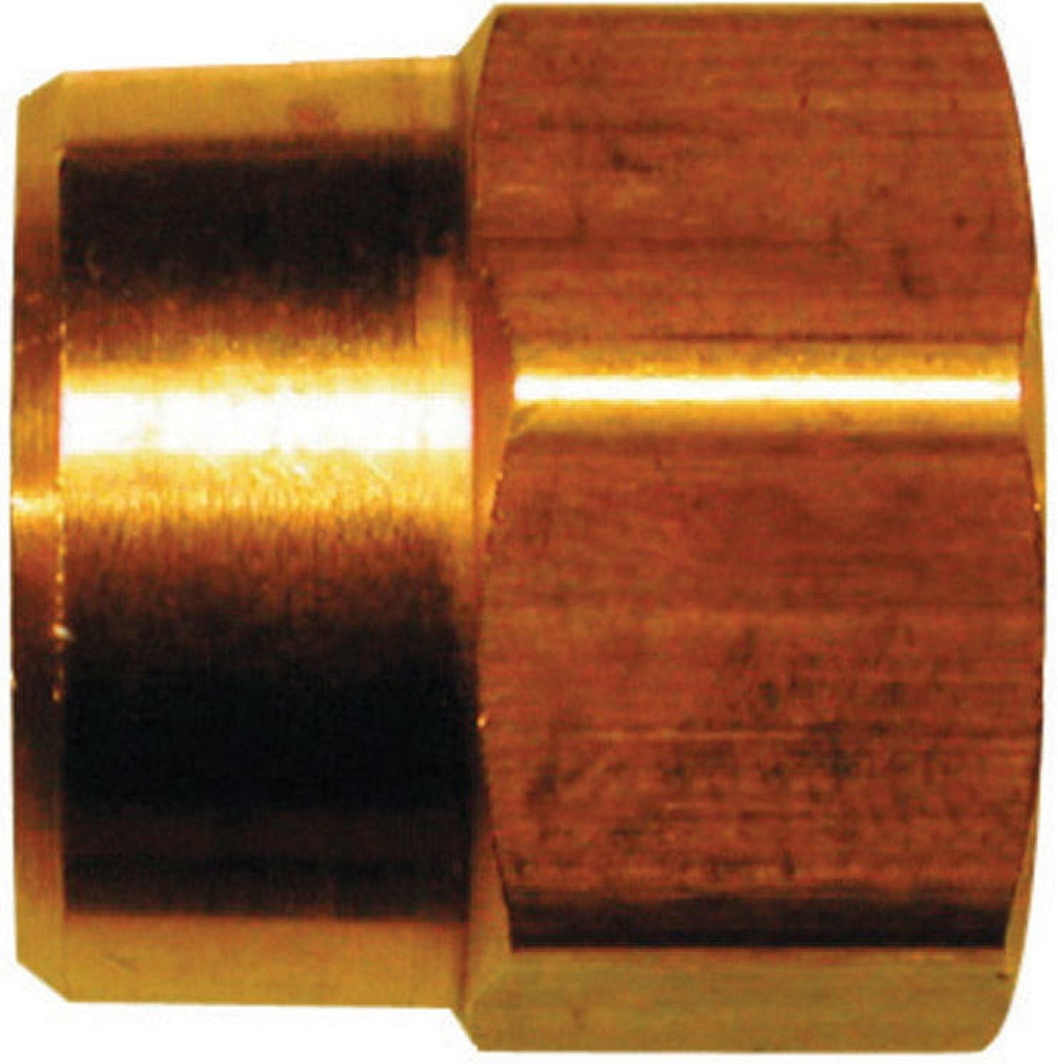 JMF 47030 Brass Adapter for Low Pressure Garden, 3/4" X 1/2" - Walmart.com
