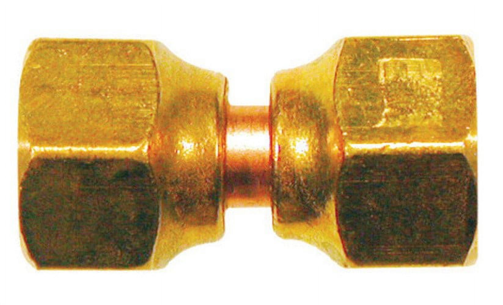 JMF Company 1/2 in. Flare X 1/2 in. D Brass Swivel Flare Connector ...