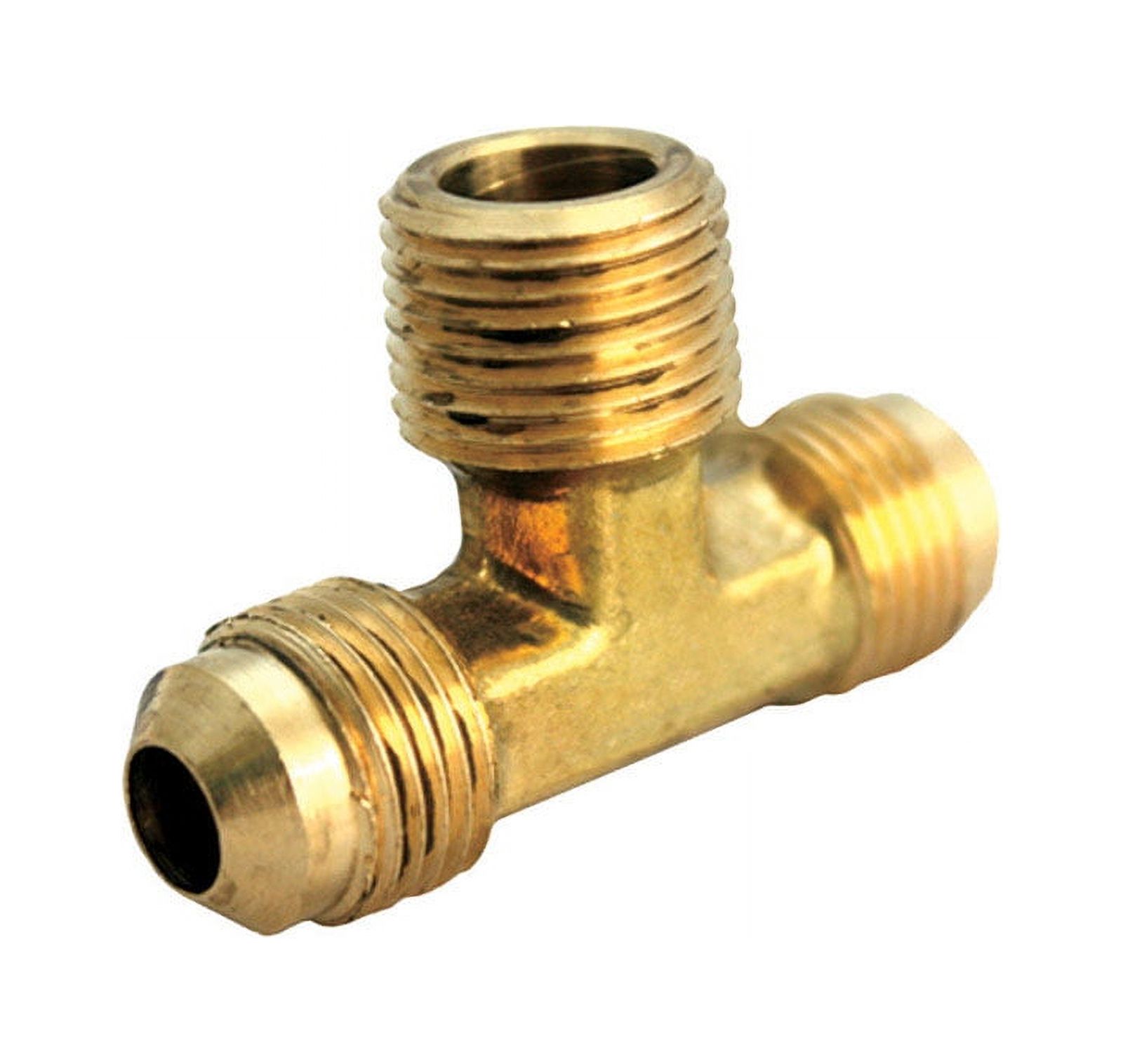JMF Company 1/4 in. Flare X 1/4 in. D Flare Brass Reducing Tee - Walmart.com