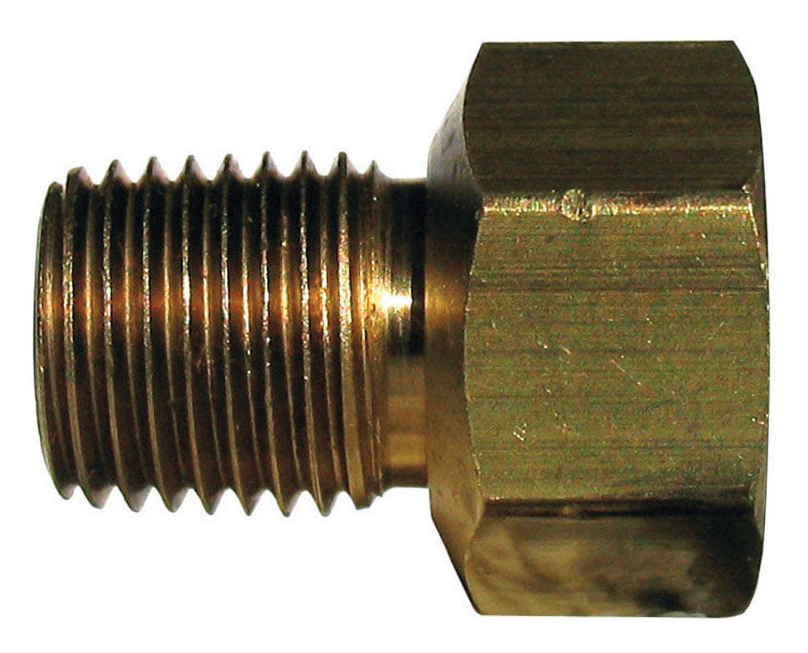 JMF Company 5/16 in. Flare X 1/4 in. D Male Brass Inverted Flare ...
