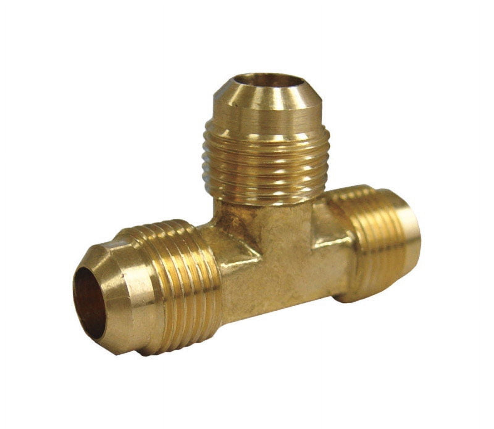 JMF Company 5/8 in. Flare X 5/8 in. D Flare Brass Reducing Tee ...