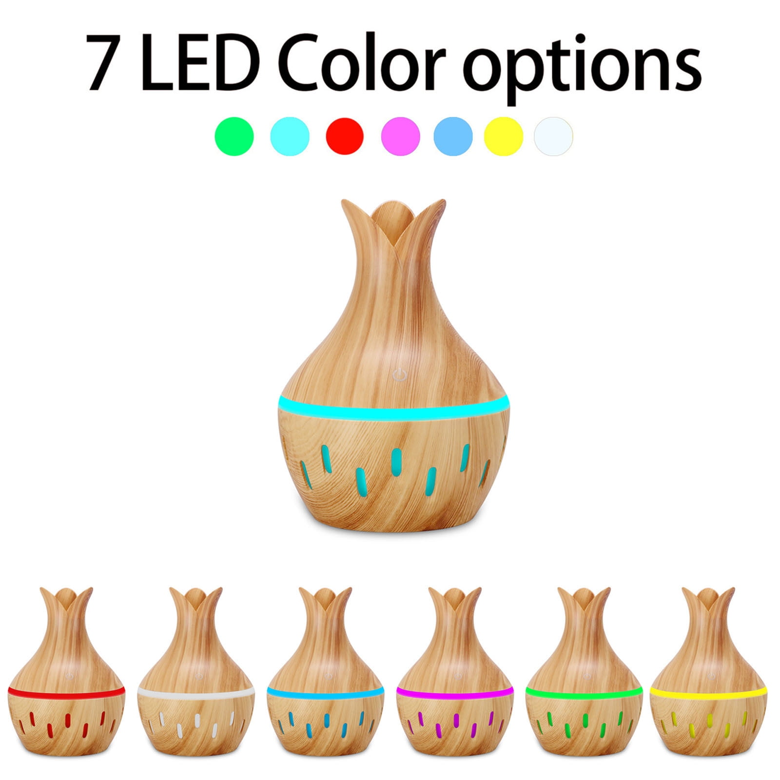 Customer reviews for HOARBOEG 130ml Humidifiers LED Essential Oil Diffuser Humidifier ...