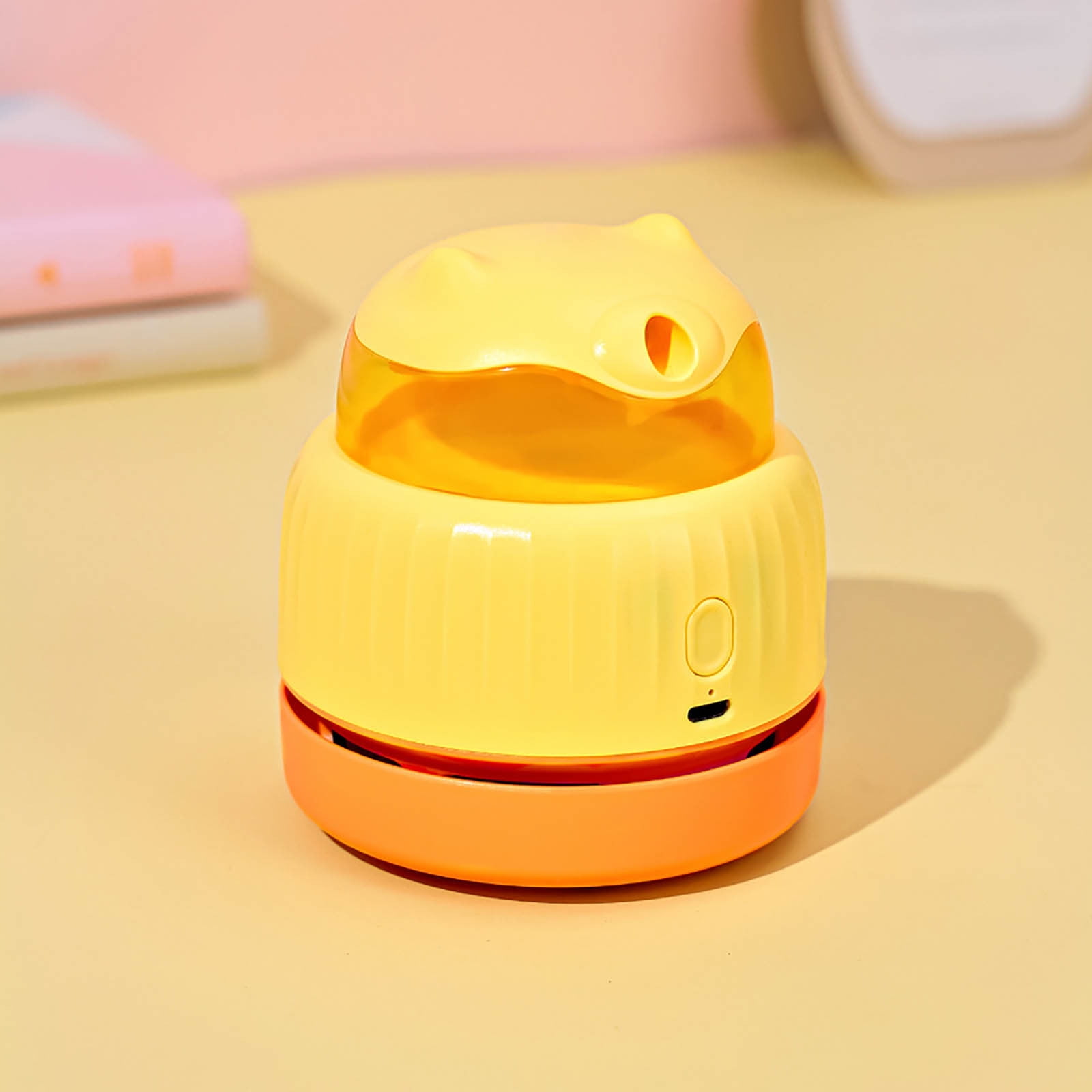 JMKQLZ 2-in-1 Desktop Vacuum Cleaner Pencil Sharpener Mini Portable ...