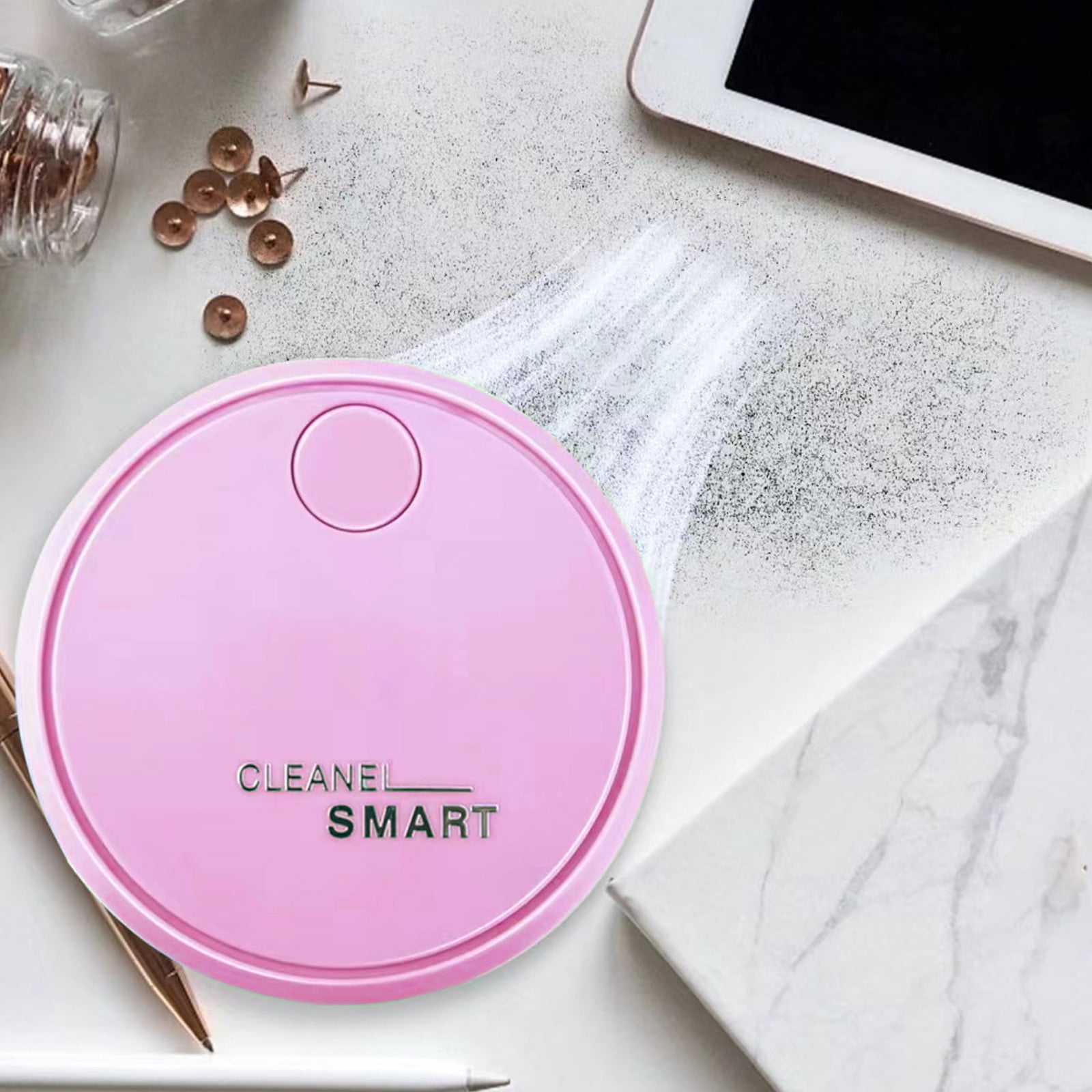 JMKQLZ Desktop Vacuum Cleaner, Mini Table Dust Sweeper Energy Saving ...