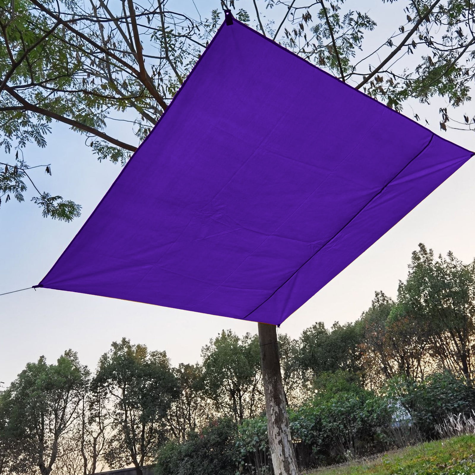 JMKQLZ Four Corner Sun Shade Sail Outdoor Multi-purpose Camping Canopy ...