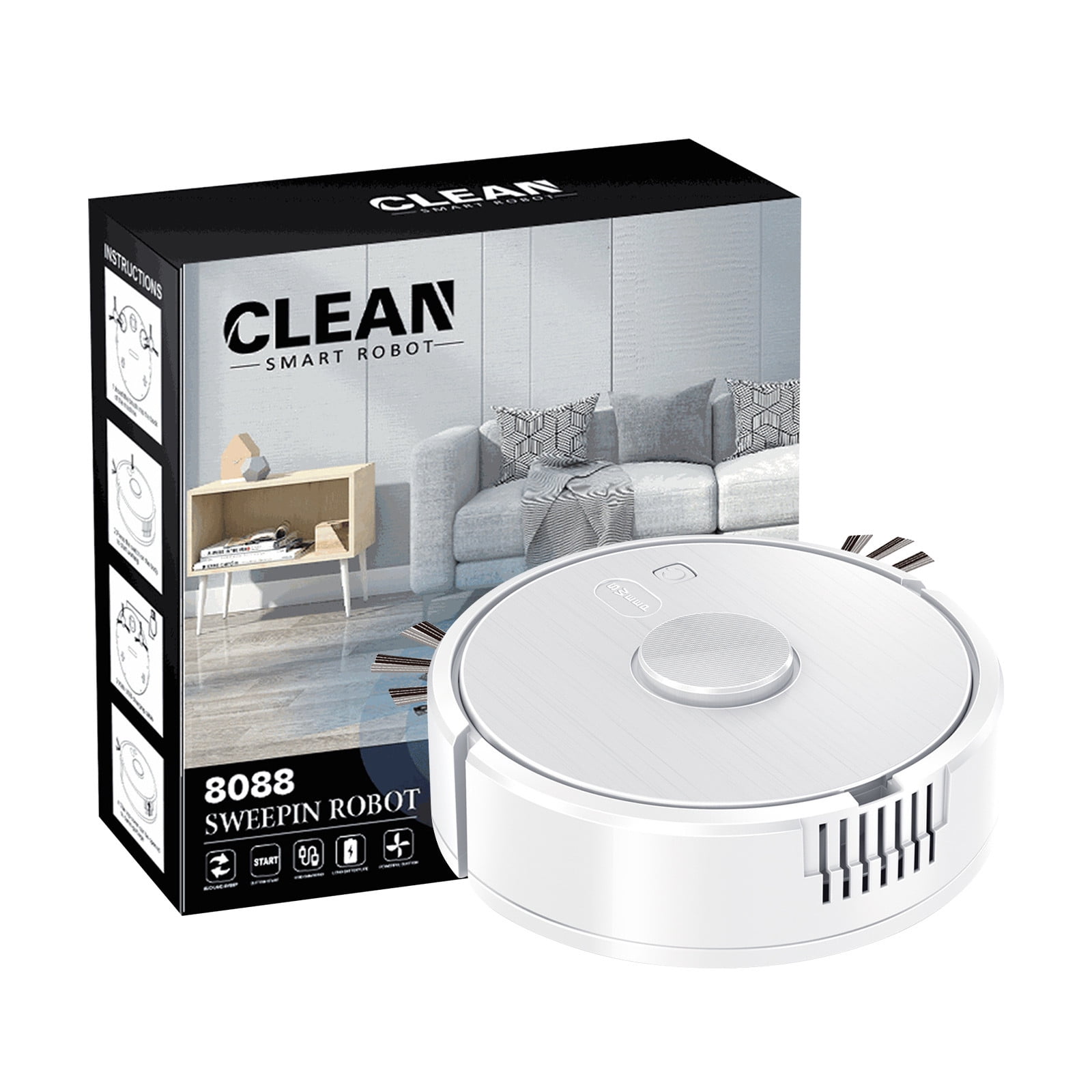 JMKQLZ Intelligent Sweeping Robot Household Charging Cleaning Machine ...