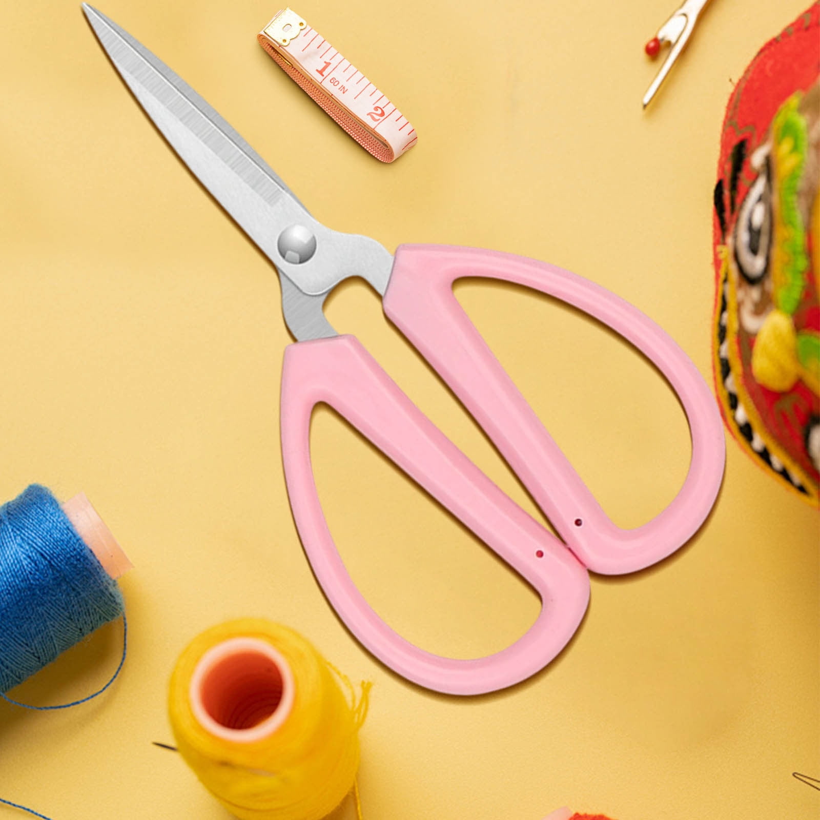 JMKQLZ Professional Sewing Scissors Fabric Cutter Household Scissors ...