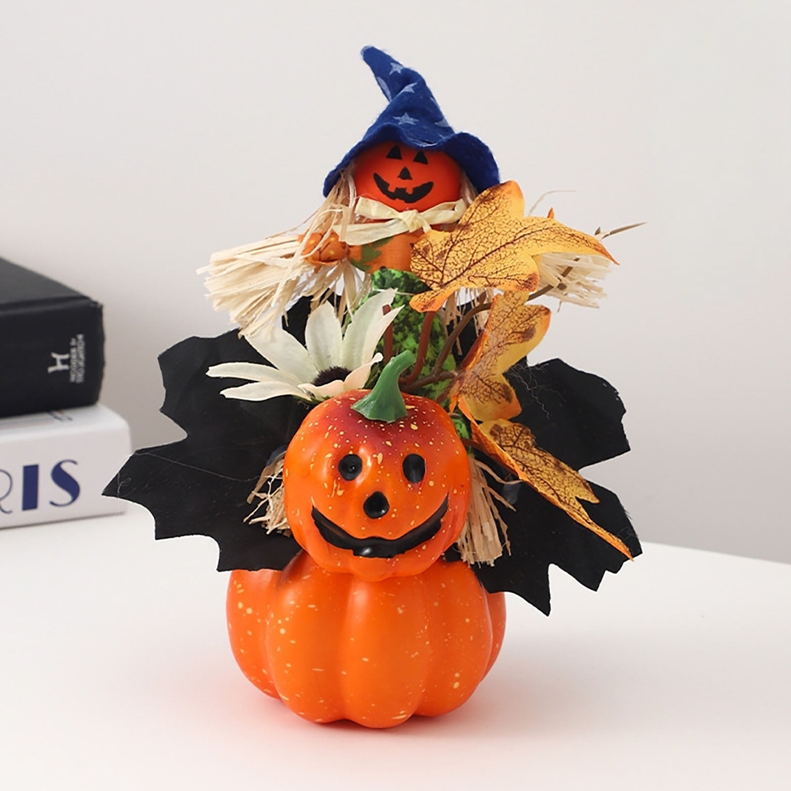 JMKQLZ Seasonal Pumpkin Ornament with Fall Harvest Theme, Handmade ...