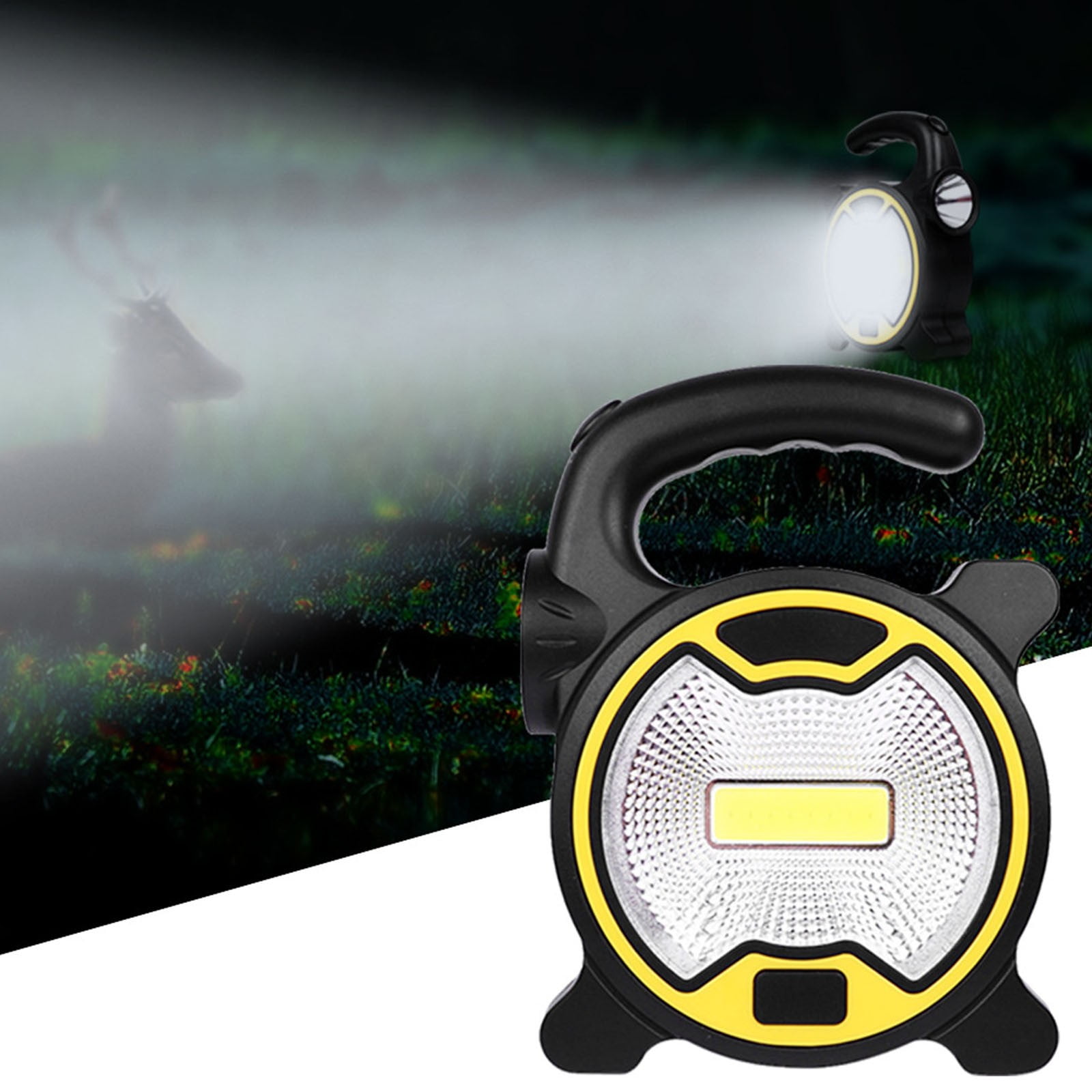 JMKQLZ Solar Camping Lantern - Outdoor Bright Lightweight Hand LED ...