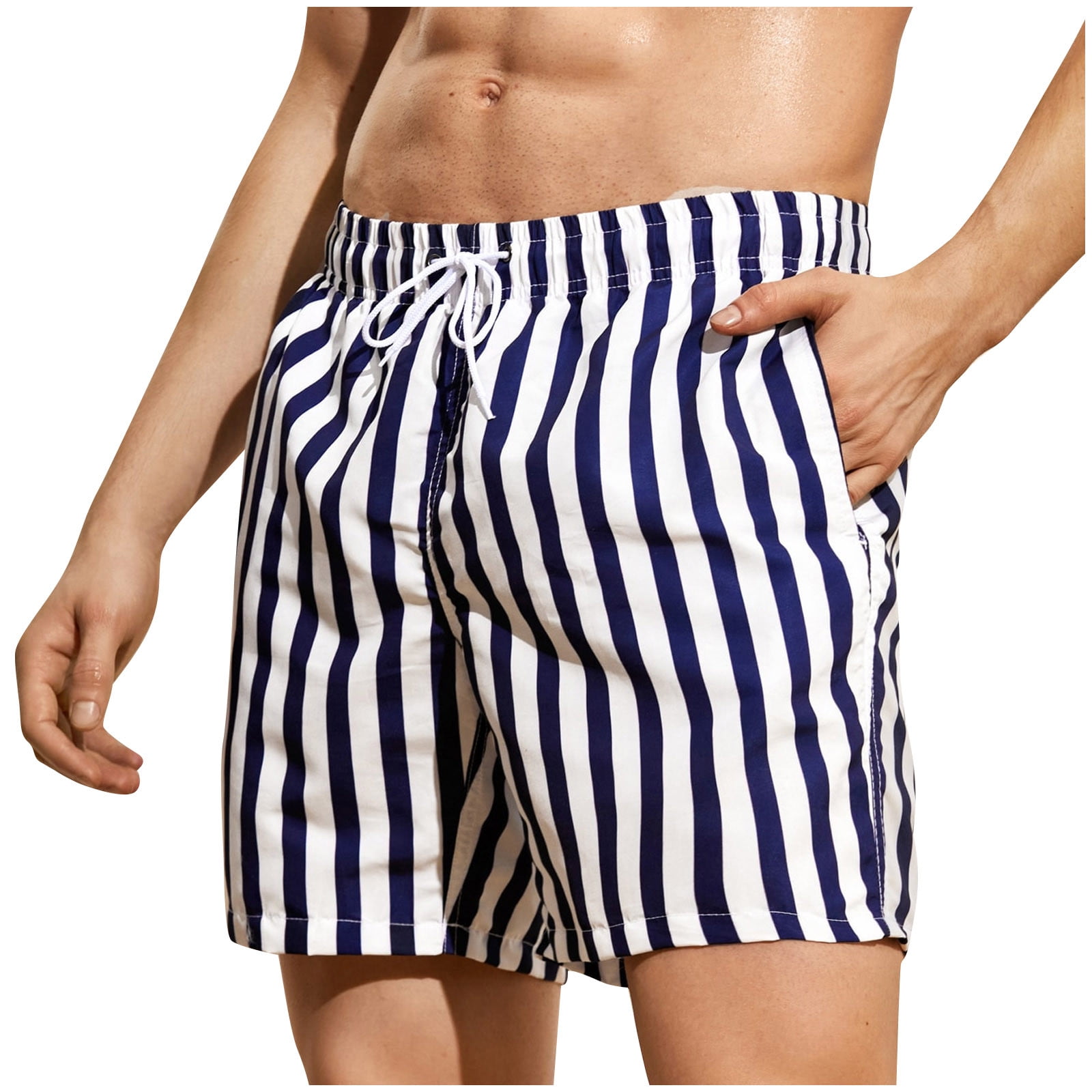 JMKQLZ Summer Clothing Mens Shorts Quick Dry Swim Trunks for Men ...