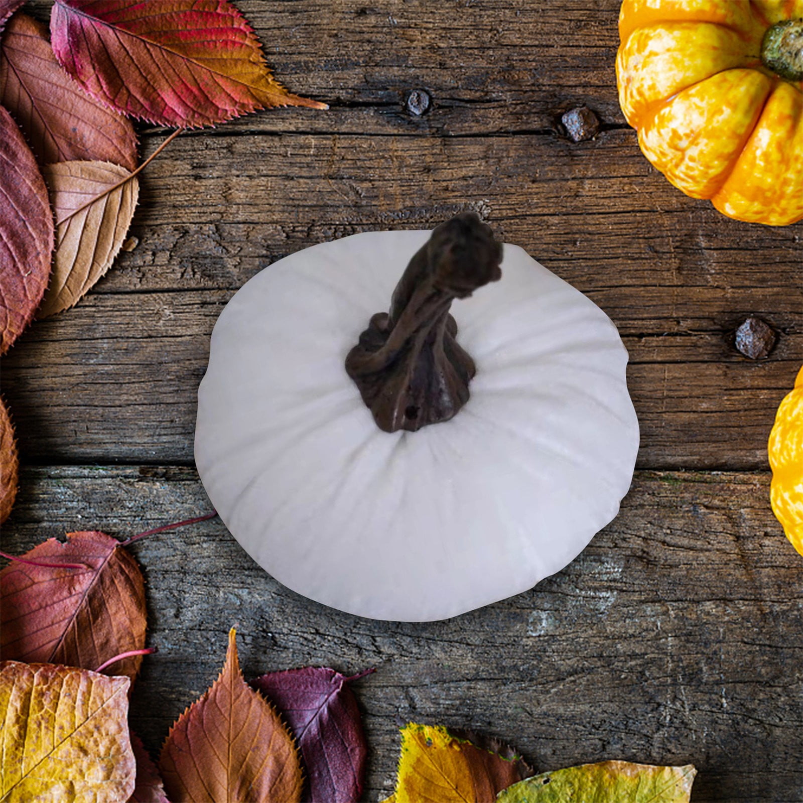 JMKQLZ Velvet Pumpkin Decor Set for Halloween Decorations - Soft ...