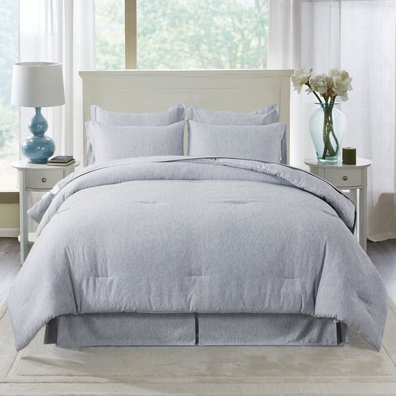 JML Comforter Set - 8-Piece Cationic Dyeing Bed in a Bag - Walmart.com