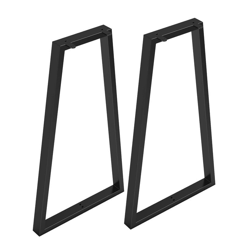 JML Metal Table Lags, 28 x 16 inch Desk Legs, Heavy Duty Pipe Iron ...