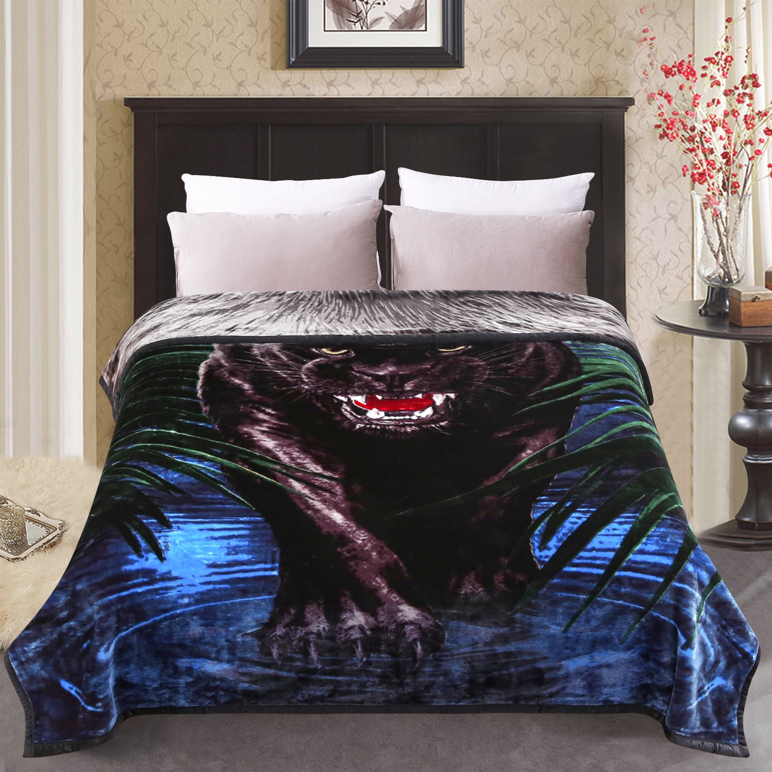 JML Queen Size Bed Blanket, Plush Fleece Blanket for Bed Queen 83"x91 ...