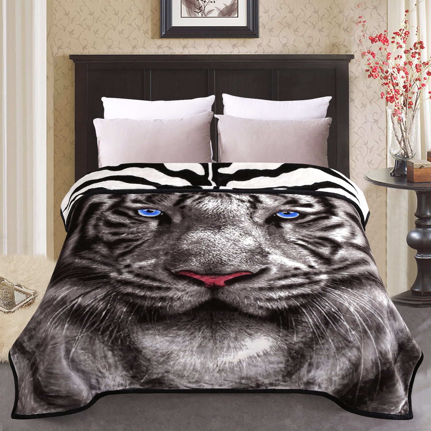 JML Queen Size Bed Blanket, Plush Fleece Blanket for Bed Queen 83"x91 ...