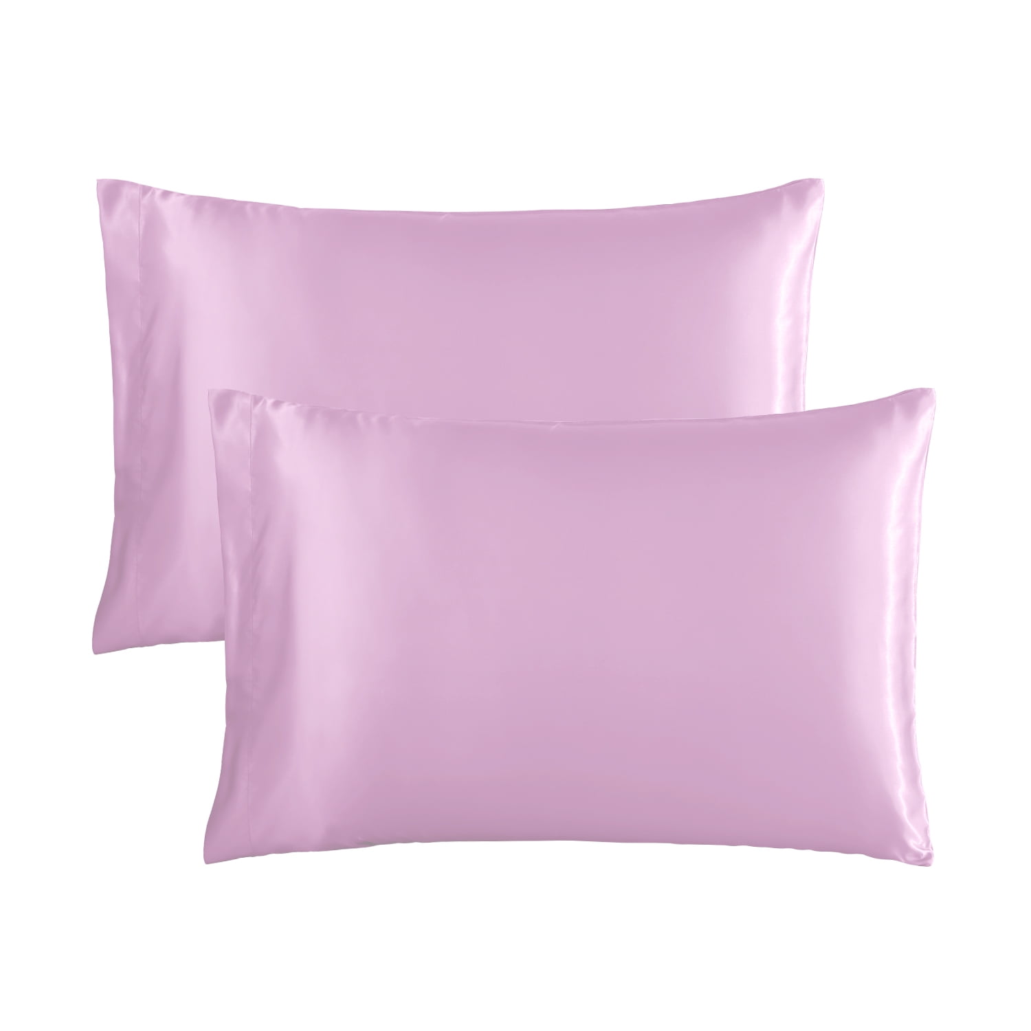 JML Silky Soft Satin Pillowcases King Set of 2,Wrinkle, Fade, Stain ...