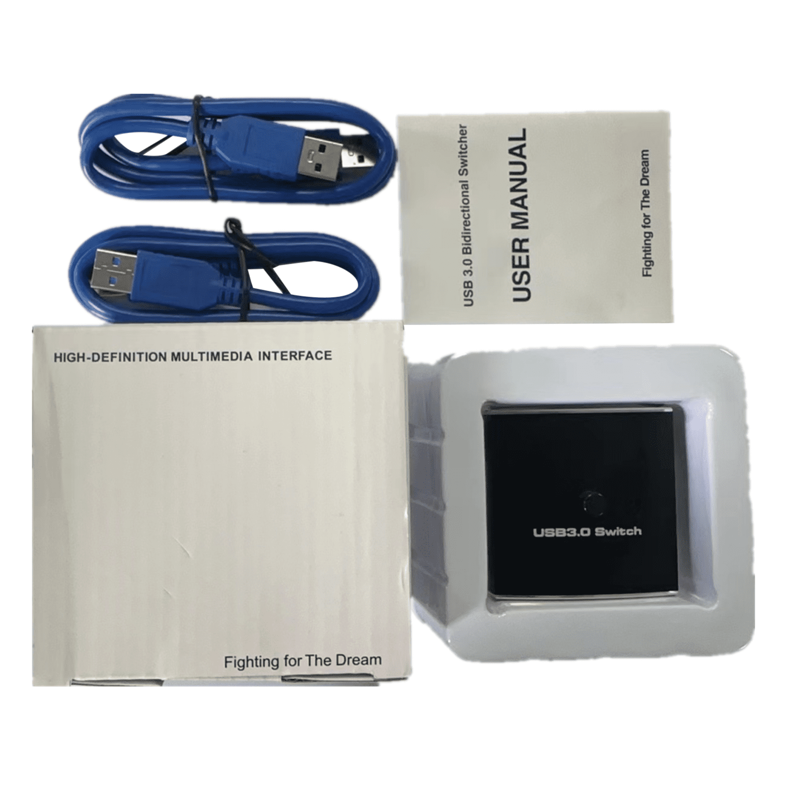 JMLIANG 2 In 1 Out USB 3.0 Bi-Directional Switcher Keyboard Mouse ...