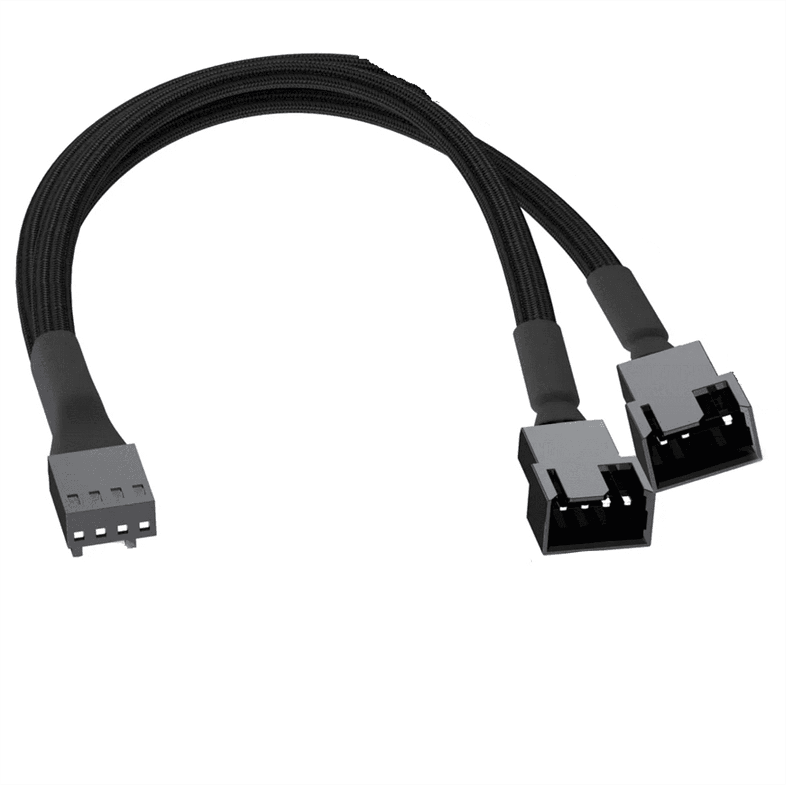 JMLIANG 4 Pin Fan Extension Cable Adapter Splitter 1 To 2 PWM 27cm ...