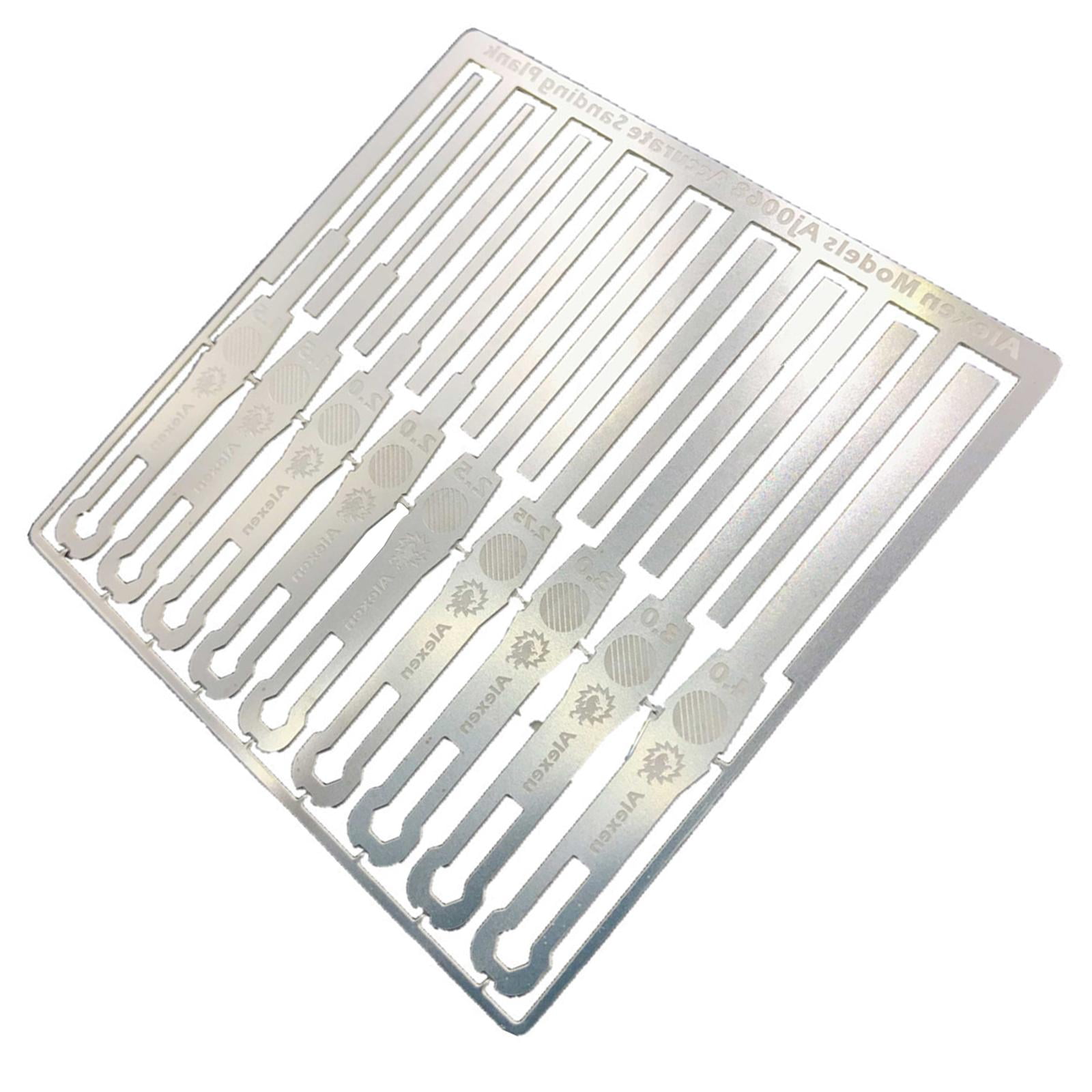JMLIANG 9PCS Grinding Stick Set for Modelers Beginner to Advanced, 304 ...
