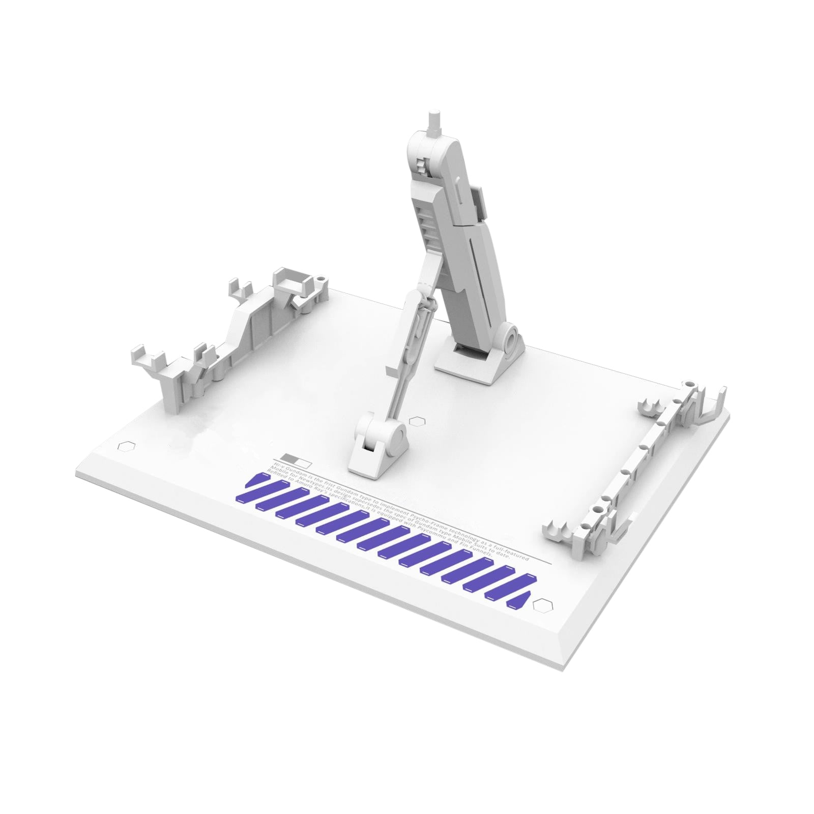 JMLIANG Action Figure Display Base for HG RG 1/144 RX93 V2 Hi-V Gundam ...