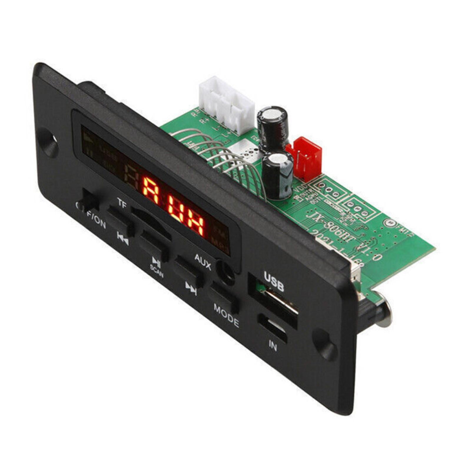 JMLIANG Bluetooth 5.0 MP3 Decoder Board USB TF FM AUX Audio Player 5V ...