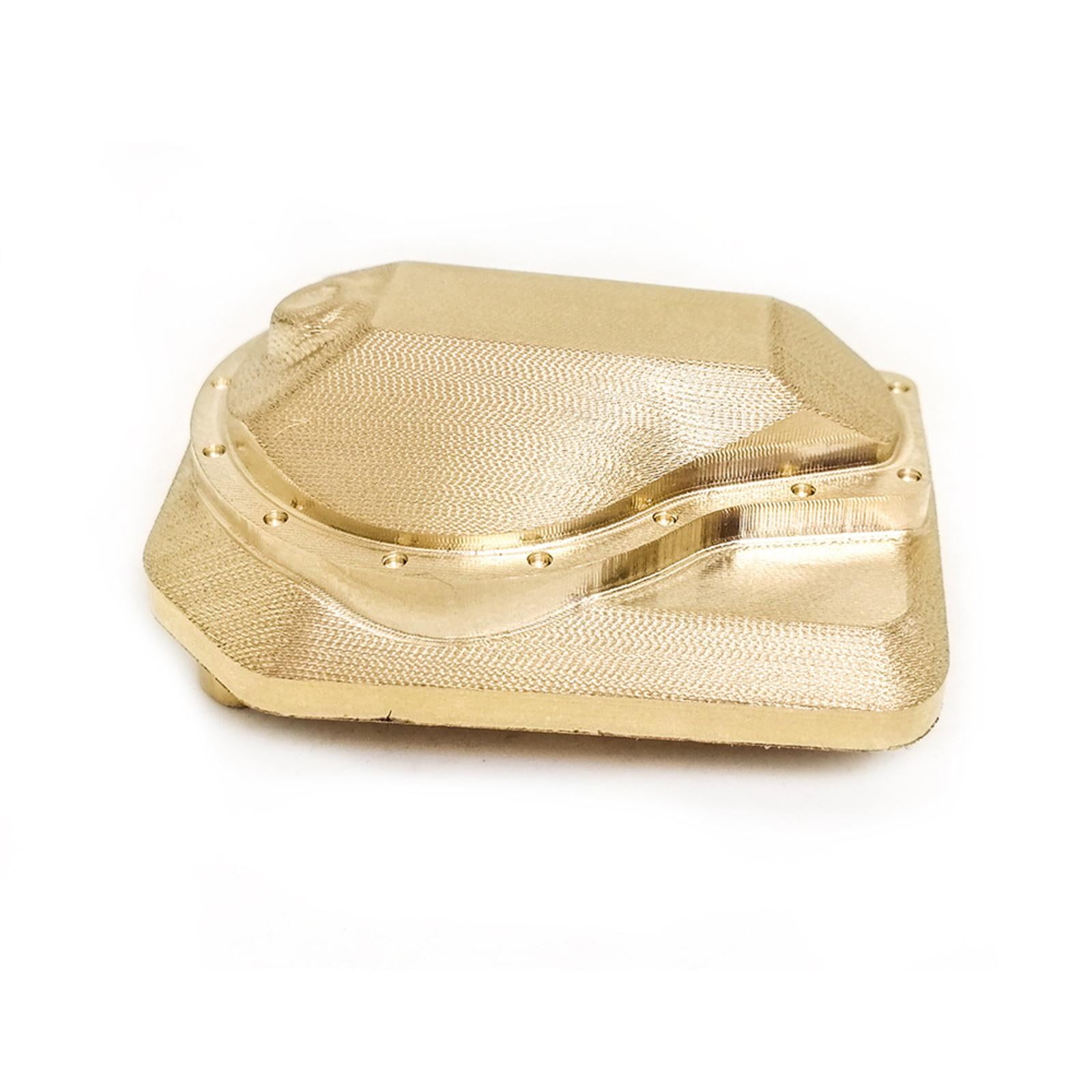JMLIANG Custom Brass Diff Cover for Traxxas TRX-4 Off-Road Crawlers ...