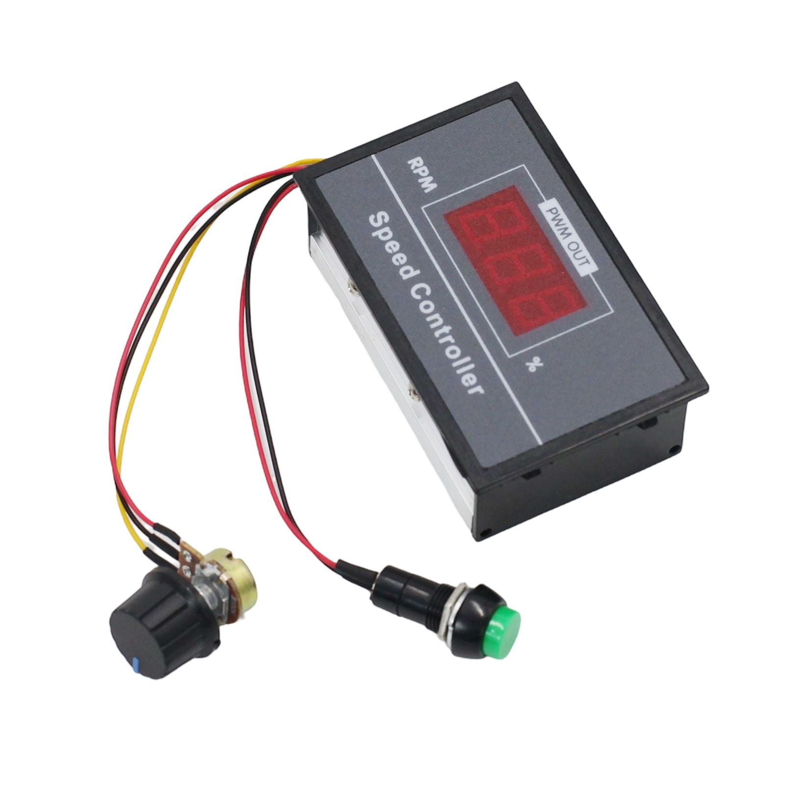 JMLIANG Digital Display DC Motor Speed Control 6V-60V 30A with ...