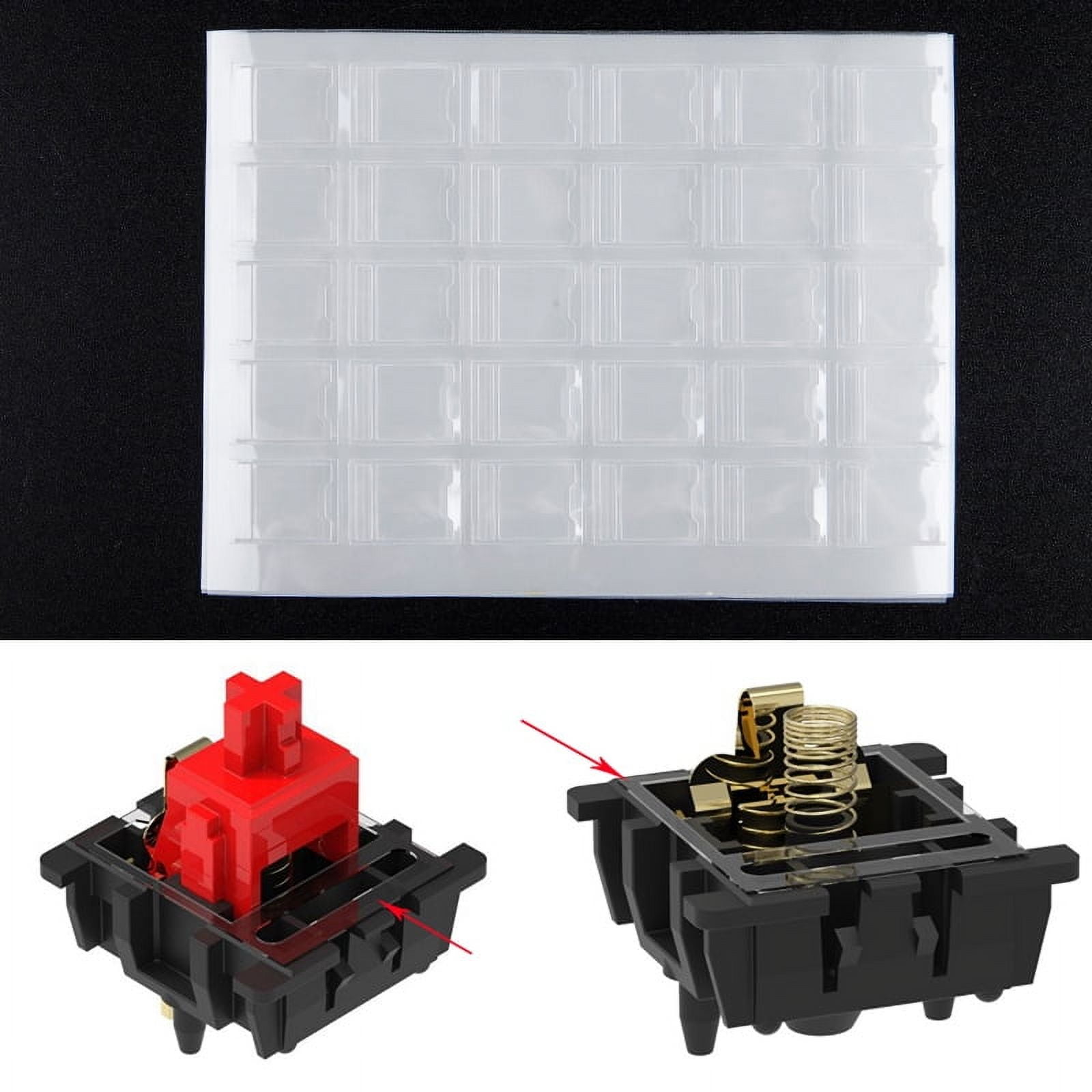 JMLIANG Enhance Keyboard Performance with 120pcs Switch Films ...